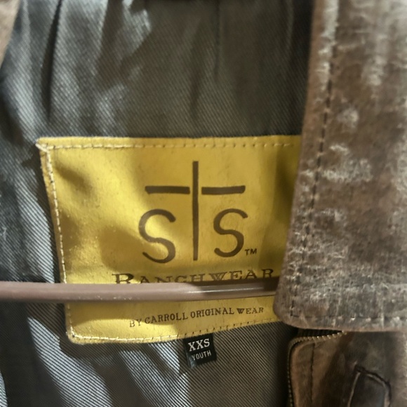 STS Ranchwear | Jackets & Coats | 25 A Piece Two Sts Youth Leather ...